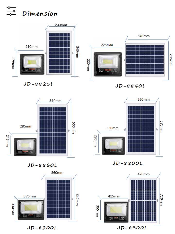 JD-8300L Waterproof Aluminum SOLAR FLOOD LIGHT from China manufacturer ...