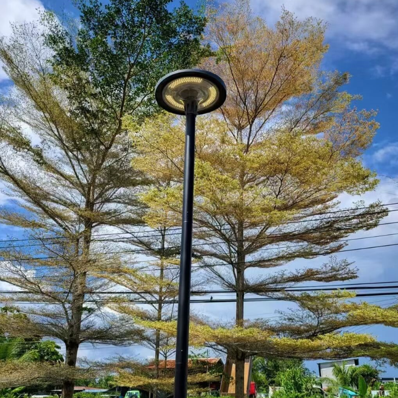 The best thing is feedback from Customer of UFO Solar light with RGB ...